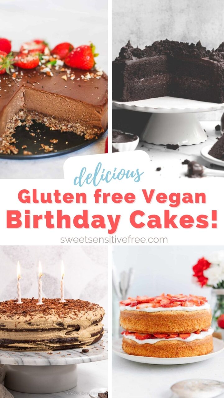 The Best Gluten free Birthday Cakes! (Dairy free, Egg free)