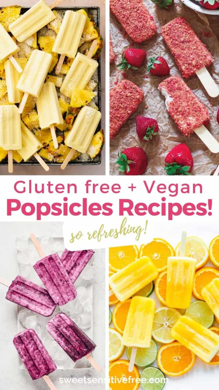 The Best Gluten free Vegan Popsicles!