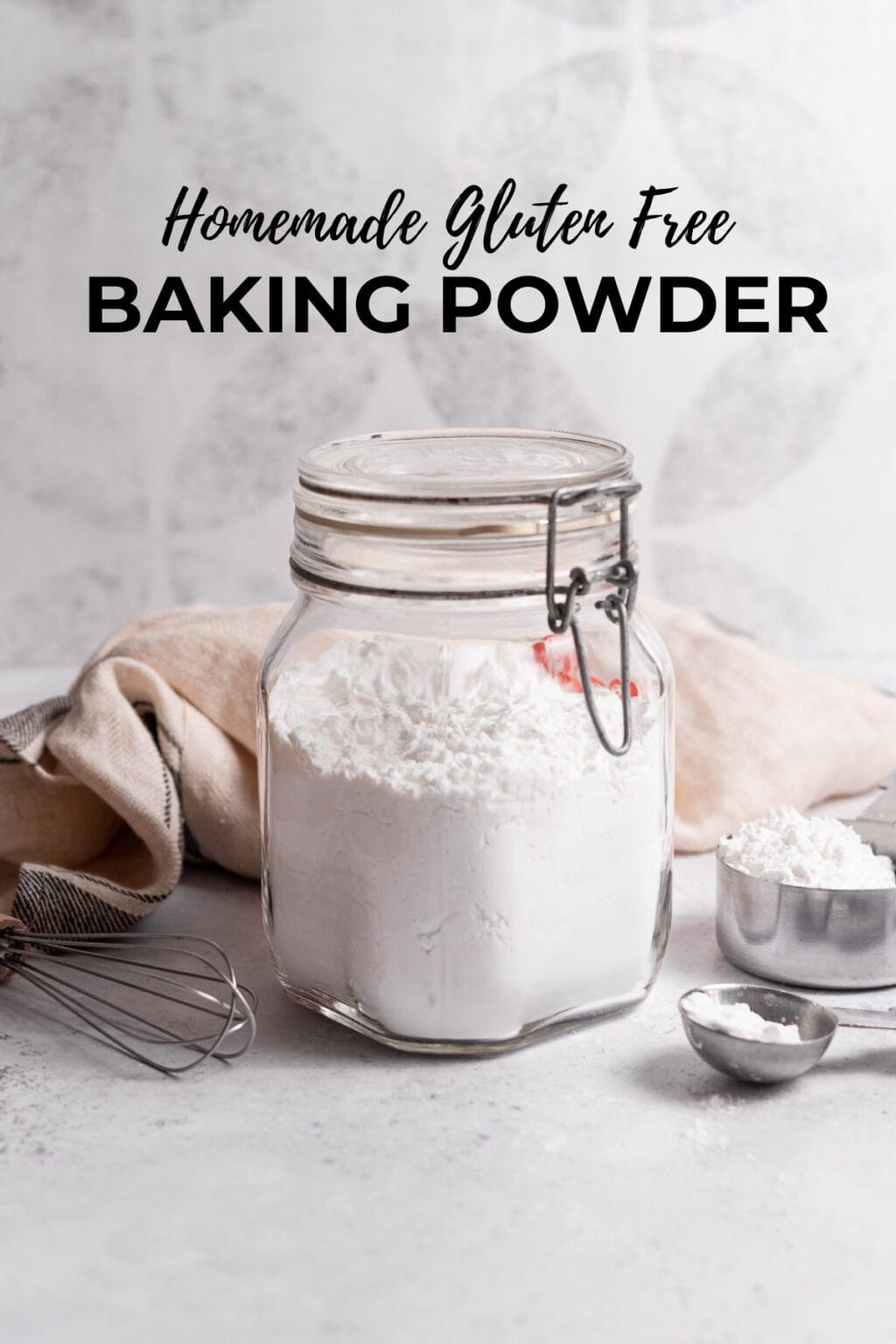 Homemade Gluten free Baking Powder and Alternatives