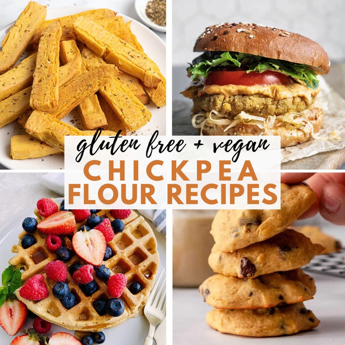 Vegan Gluten free Recipes using Chickpea Flour!